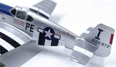 Easy Model Wwii Us P 51b Mustang Ace John F Thornell Jr Aircraft 172
