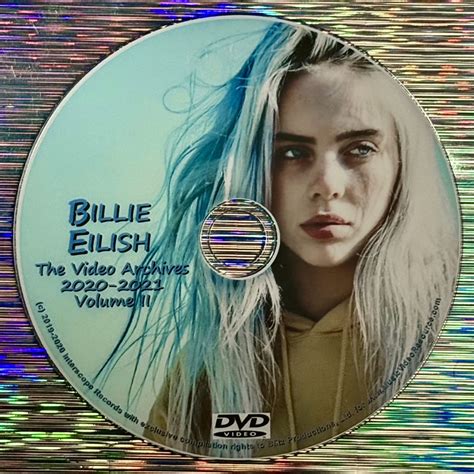 Billie Eilish Video Archives 2021 2022 Dvd Volume Iii Saturday Night
