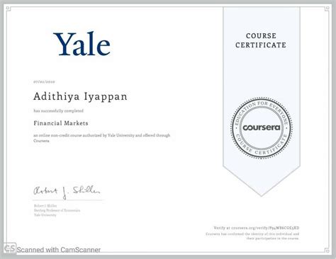 Adithiya Iyappan On Linkedin Completed Financiamarkets Coursera