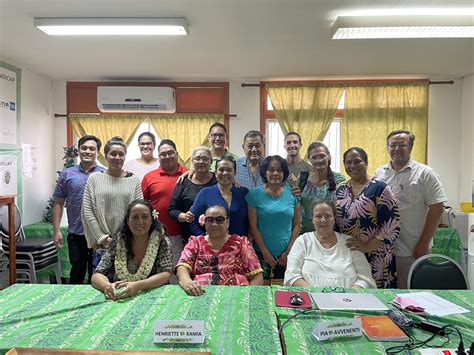 Visite La Députée Mme Mereana Reid Arbelot Fédération Te Niu O Te Huma