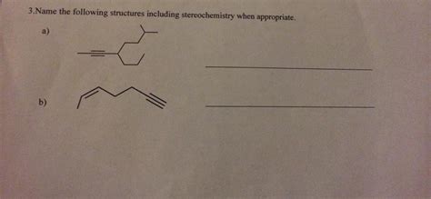 Solved Name The Following Structures Including