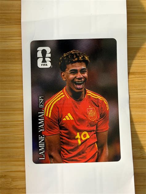 Lamine Yamal Panini 2026 Fifa World Cup Sticker Coca Cola 4962766268
