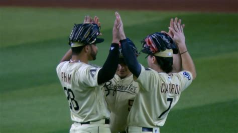 Kevin Ginkel Earns His Fourth Save Fanning Tj Friedl 08252023 Arizona Diamondbacks