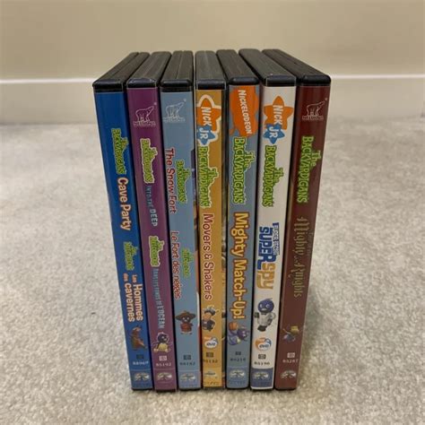 Backyardigans Lot Of 7 Movie Dvd Super Secret Spy Into The Deep Mighty Match Up Eur 27 81