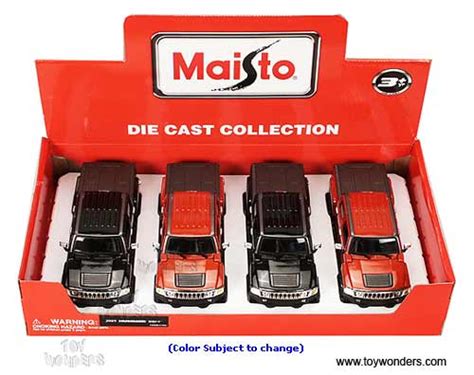 Maisto Hummer H3t Pickup 2009 124 Asstd 34286 Toy Wonders Inc