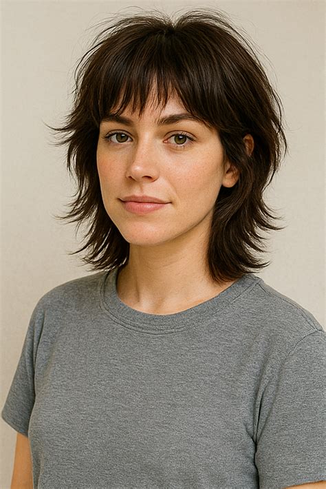 Wolf Cut Women Trend 2025 Best Styling Tips By Face Shape Fotor