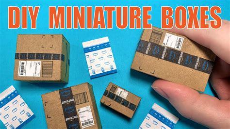 Miniature Amazon Packages At Alonzo Godfrey Blog