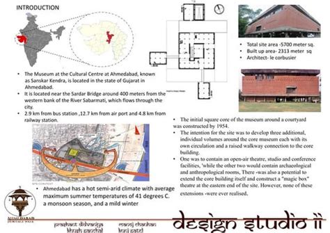 Sangath B V Doshi Ahmedabad Architect Office Pptx Landscaping