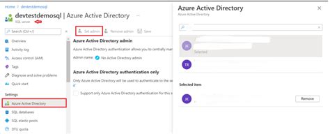 Azure Ad Authentication For Azure Sql Server Managed Databases