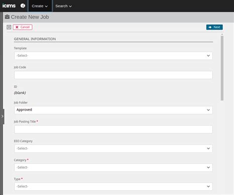 Creating Jobs On The Icims Portal