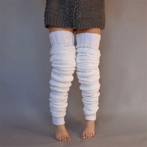 Vegan Thigh High Leg Warmers 200cm 80 Inches Etsy
