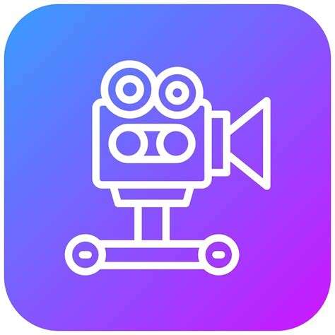 Premium Vector Camera Dolly Vector Illustration