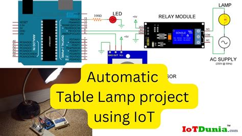 Smart Table Lamp Project Using Arduino Diy Iot Project