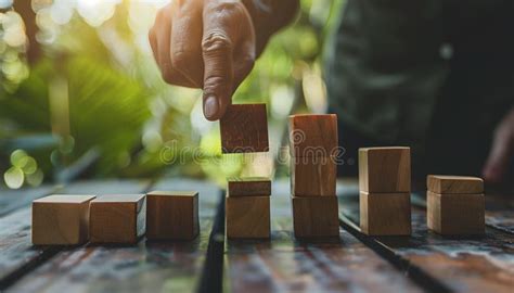 Benchmarking Or Product Life Cycle Concept Businessman Compare Or Plan