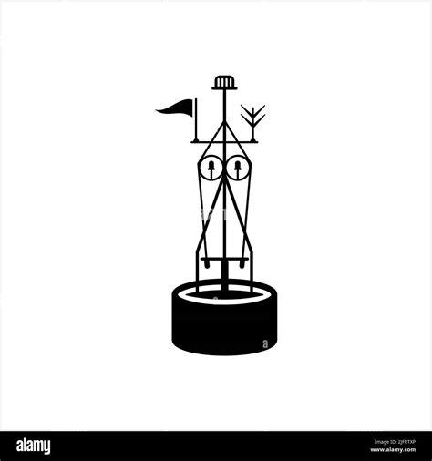 Buoy Icon Float Buoy Icon Vector Art Illustration Stock Vector Image