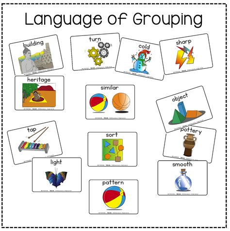 Grouping Vocabulary In A Variety Of Subjects BeConWiz