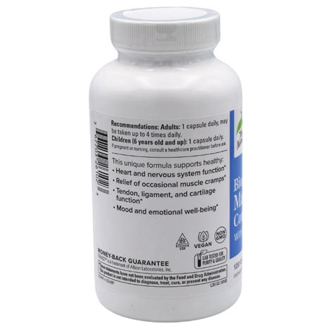 Terry Naturally Bioactive Magnesium Complex 120ct Free Shipping Something Better Natural Foods