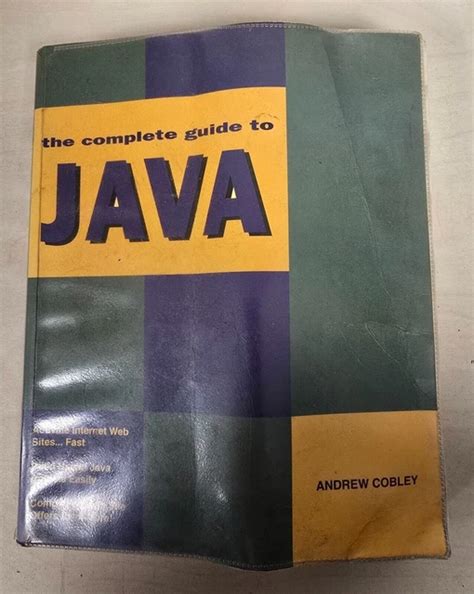 The Complete Guide To Java By Andrew Cobley Ref00414 £1346 Picclick Uk
