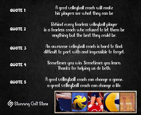 Volleyball Coach Sayings