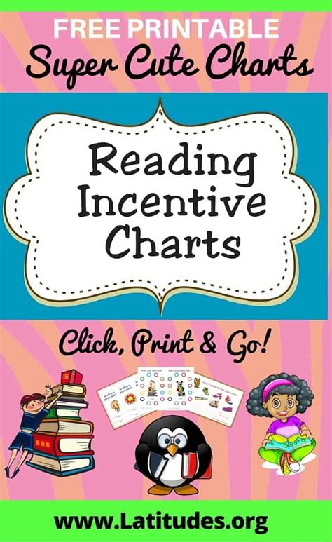 Printable Reading Charts For Teachers And Students Acn Latitudes
