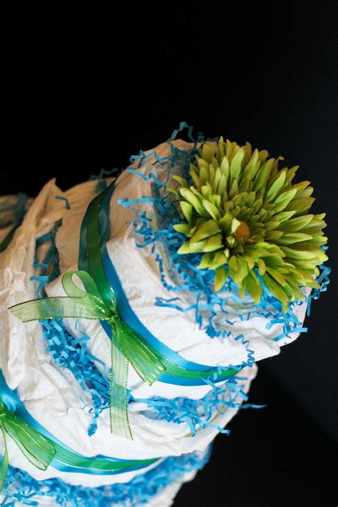 Diy Diaper Cake Tutorial Sweetwood Creative Co Atlanta Wedding