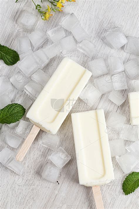 一个美味的雪糕棒