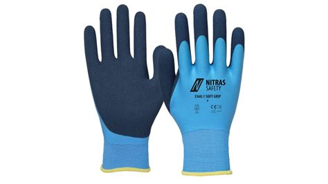 3560 11 Nitras Safety Blue Polyester Polyester Work Gloves Size 11
