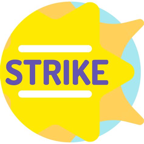 Strike Detailed Flat Circular Flat Icon
