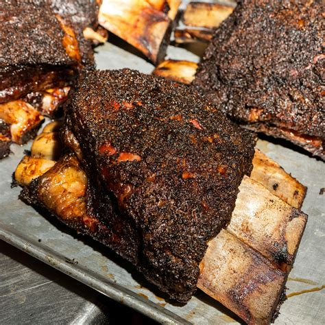 Texas Sized Smoked Beef Ribs By Terry Blacks Barbecue Goldbelly