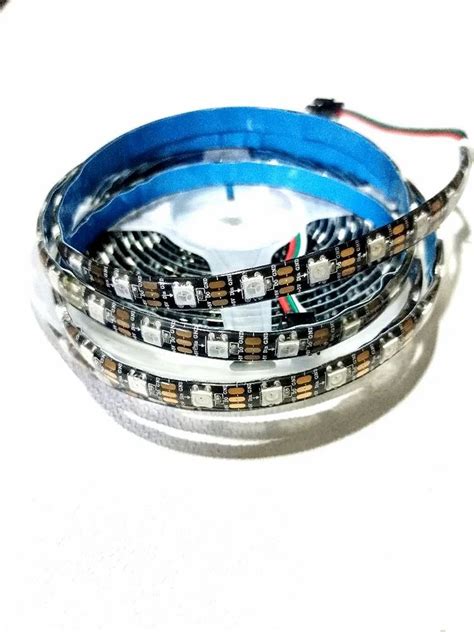 M Multicolor WS B RGB Led Strip Waterproof IP LED M For Decoration Corded Electric