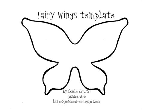 Tinkerbell Wing Pattern