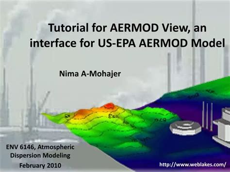 Ppt Tutorial For Aermod View An Interface For Us Epa Aermod Model