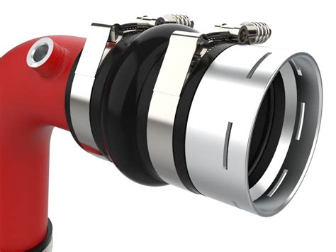 Afe 46 20734 R Bladerunner Aluminum Hot And Cold Charge Pipe Kit Red
