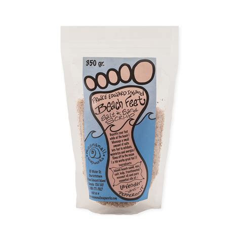 Beach Feet Salt Sand And Seaweed Scrub Moonsnail Soapworks