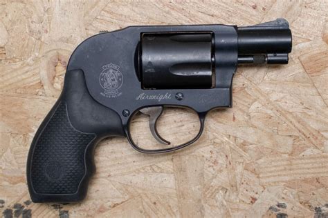 Smith And Wesson 438 Airweight 38 Special Police Trade In Revolver With