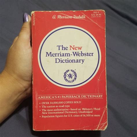 Merriam Webster Dictionary