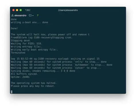 Reinstalling PfSense And Restoring From Backup With Blue Ink