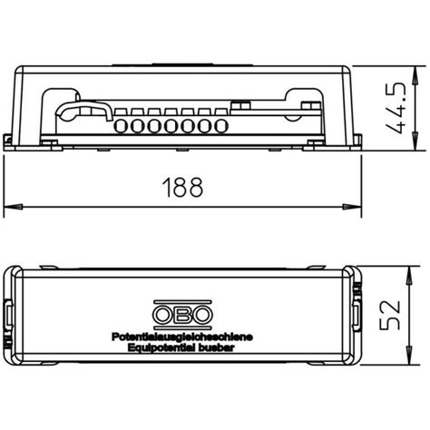 Compensation Rail With Plastic Base 1809
