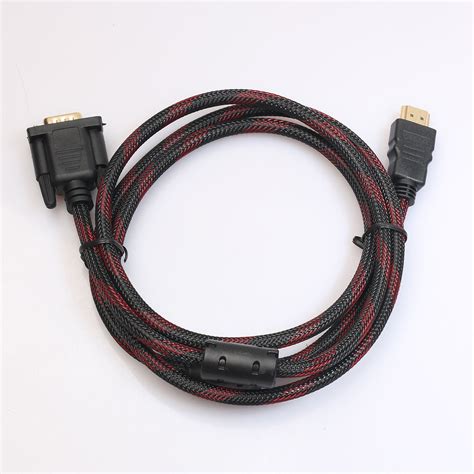 1080p Hdmi Male To Vga Male Adapter Converter Cabl Vicedeal