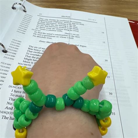 Rainbow 3d Rotating Kandi Monster Cuff Etsy