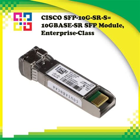 Cisco Sfp 10g Sr S 10gbase Sr Sfp Module Enterprise Class Th