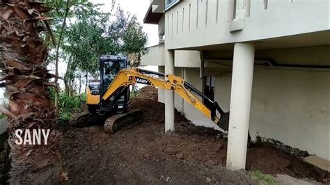 2022 Sany U35 Mİnİ Excavator Dar Alanda Peyzaj İŞlerİ BahÇe TopraĞi Serme Landscape Earth