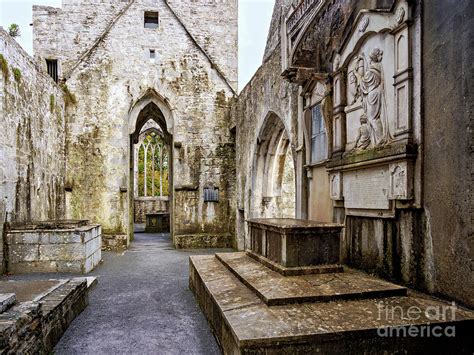Muckross Abbey Interior Killarney National Park County Kerry Ireland Photograph By Karol