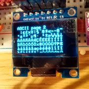 OLED With U G SW Or HW SPI Displays Arduino Forum