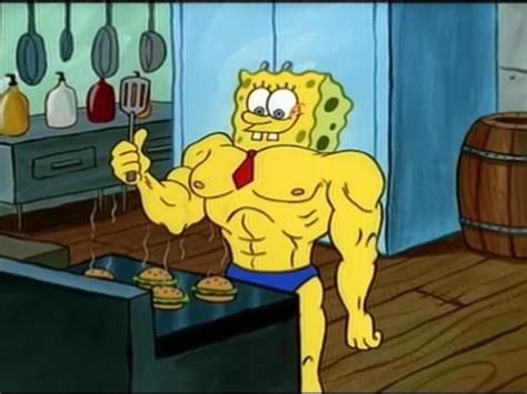 Musclebob Buffpants Arm Cruncher