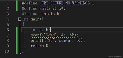 Define定义标识符以及定义宏 Csdn博客