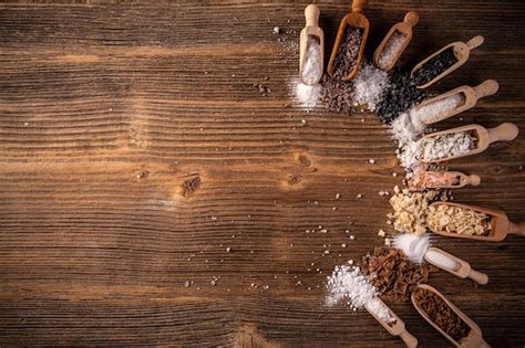 Premium Photo Different Types Of Salt