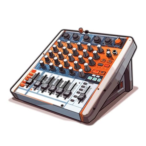 Premium Vector Mixer Vector On White Background