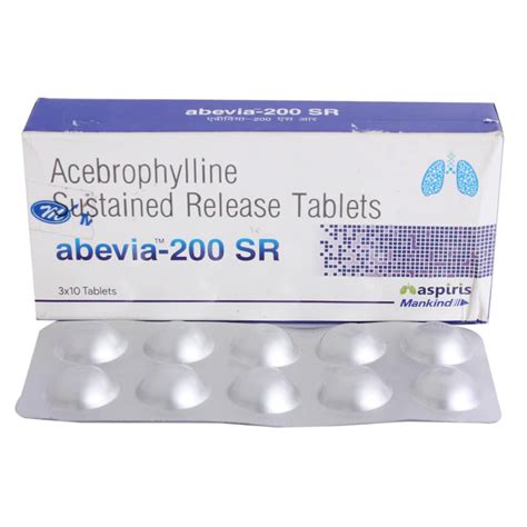 Abevia 200sr Tablet Relieve Respiratory Symptoms