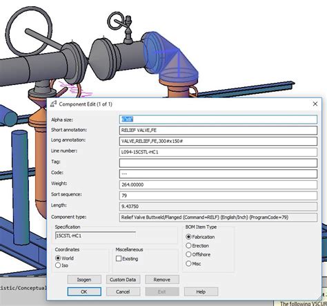 Refined Design From Model To Iso PSV